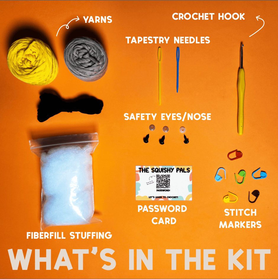 The Squishy Pals | Best Amigurumi Kits for Beginners